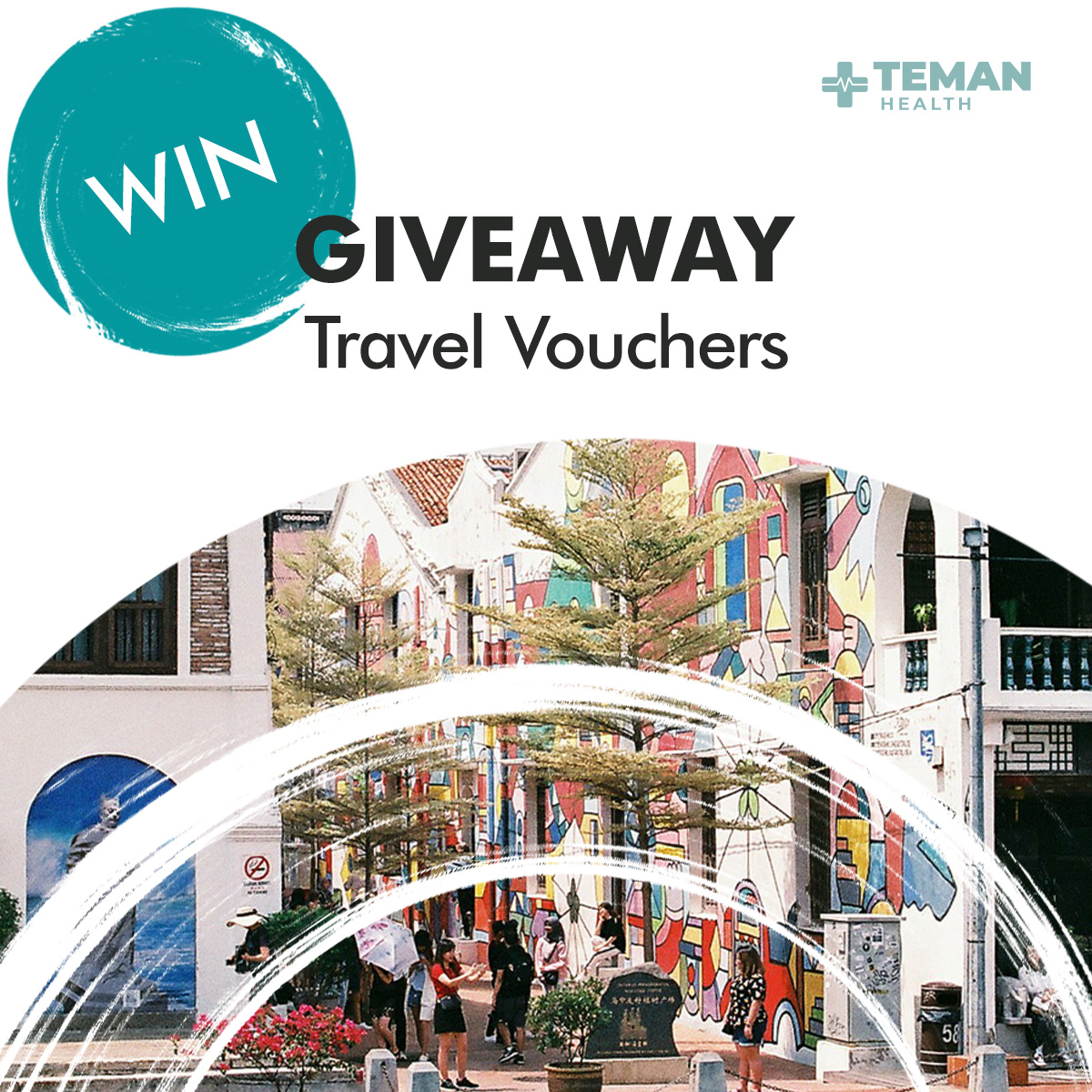 Teman Health Giveaway - Win travel vouchers worth a total of RM 300